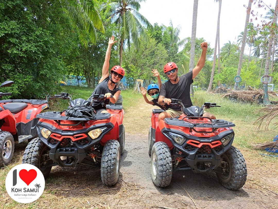 Samui ATV Quad Bike - ไอเลิฟเกาะสมุย ทัวร์เกาะสมุย